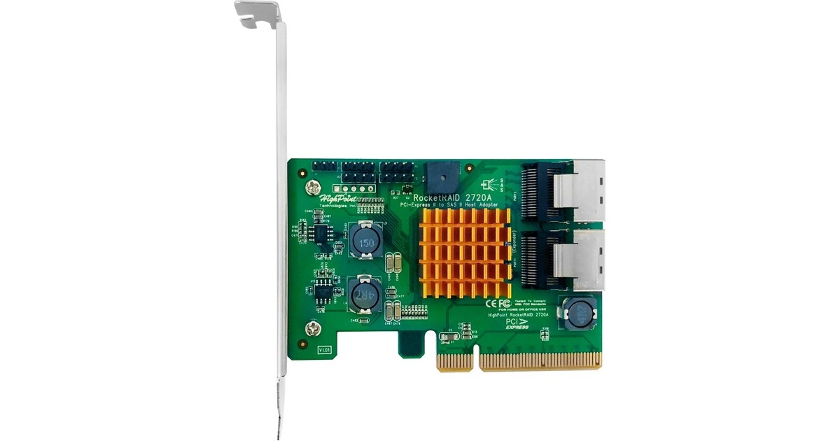HighPoint RocketRAID 2720A raid-kaart
