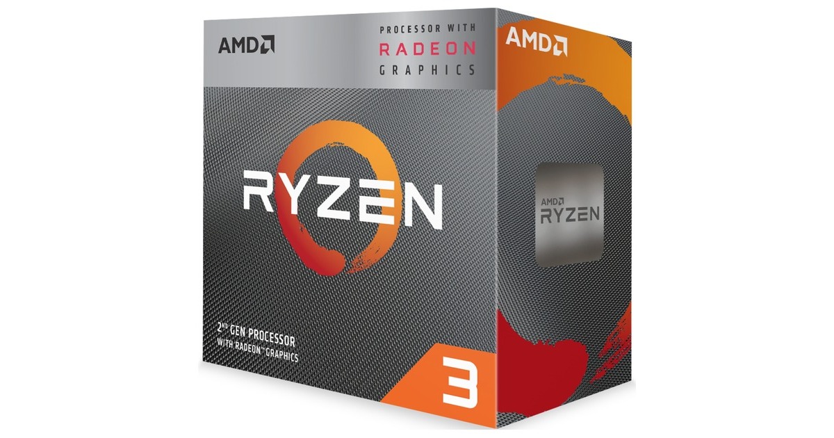 AMD Ryzen 3 3200G socket AM4 processor Unlocked, Wraith Stealth, Boxed