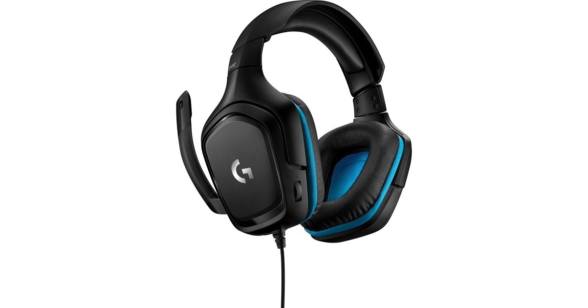 Logitech G G432 7.1 Surround Sound Wired over-ear gaming headset Zwart ...