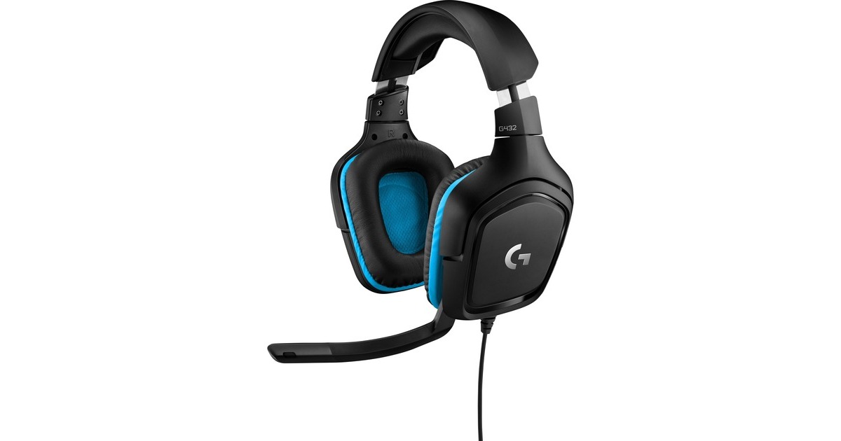 Logitech G G432 7.1 Surround Sound Wired over-ear gaming headset Zwart ...