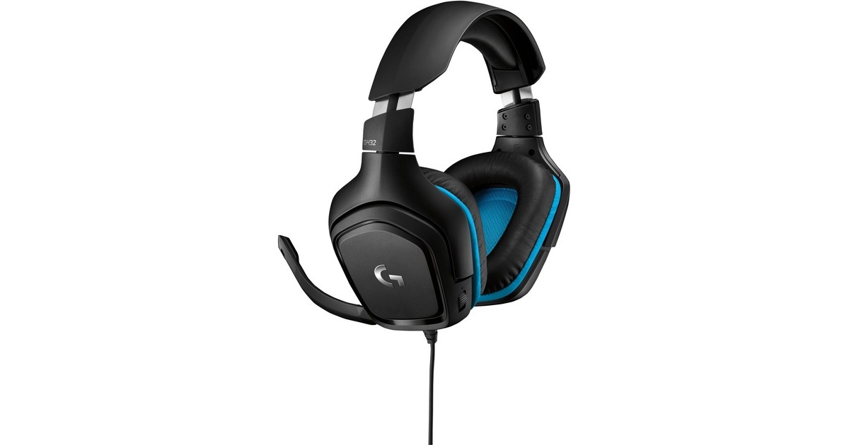 Logitech G G432 7.1 Surround Sound Wired over-ear gaming headset Zwart ...