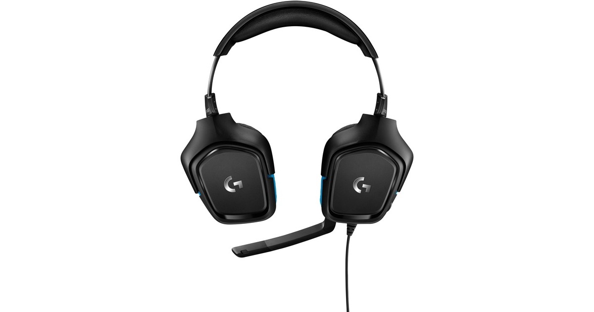 Logitech G G432 7.1 Surround Sound Wired over-ear gaming headset Zwart ...