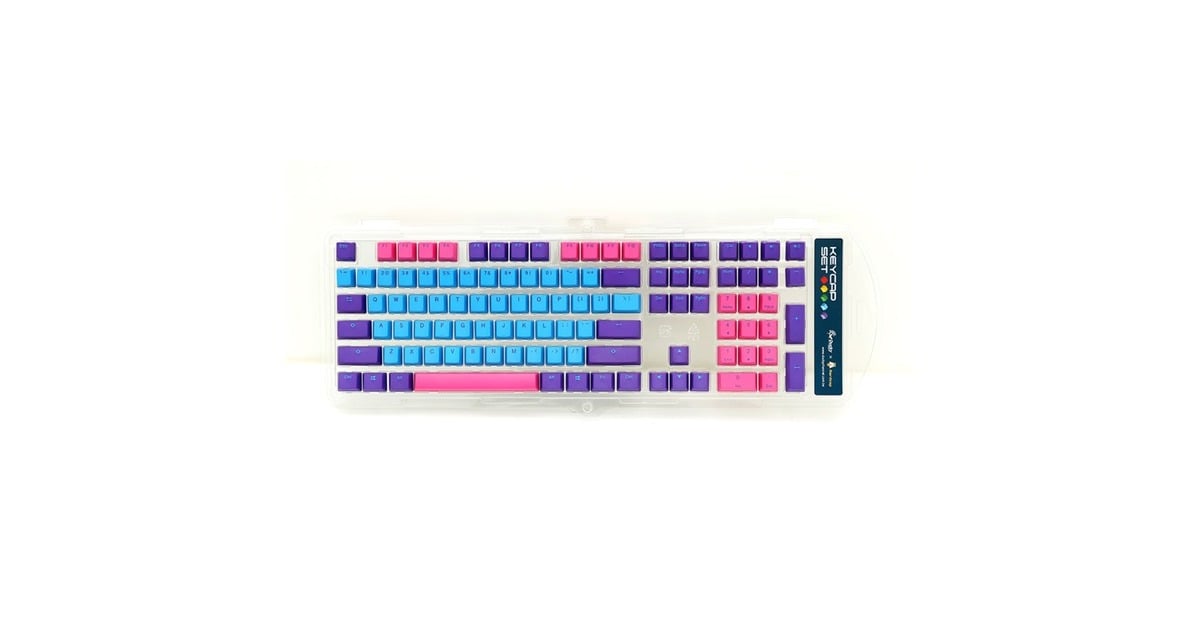 Ducky Keycap Set Joker keycaps Paars, PBT, QWERTY-set