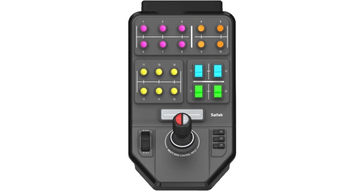 Logitech G Saitek Farming Simulator Side Panel instrumentenpaneel