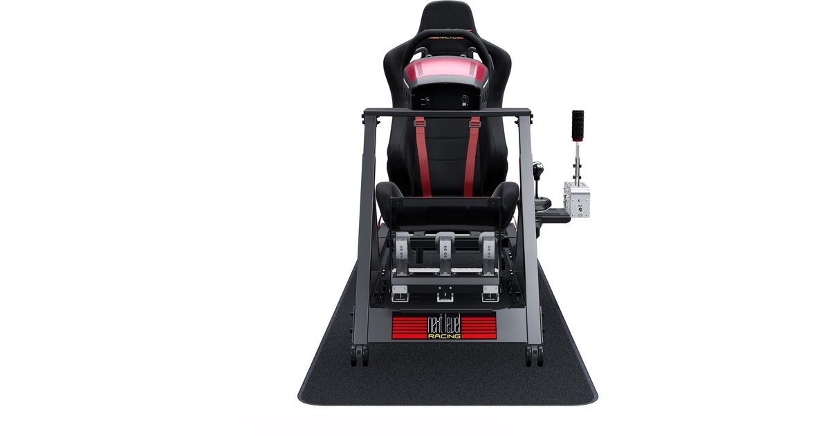 Next Level Racing GTtrack Simulator Cockpit racingsimulator Zwart