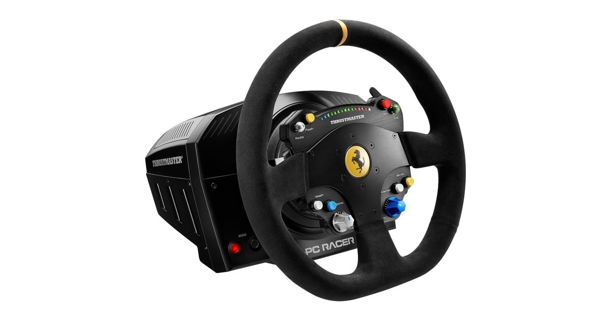 Thrustmaster TS-PC RACER Ferrari 488 Challenge Edition stuur Zwart, Pc