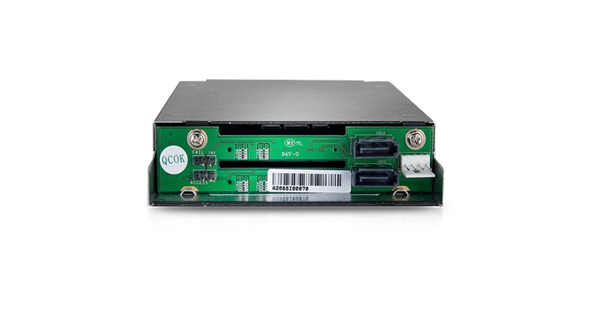 Chenbro Storage Expansion Kit 1x3,5" ->2x2,5" inbouwkit Zwart