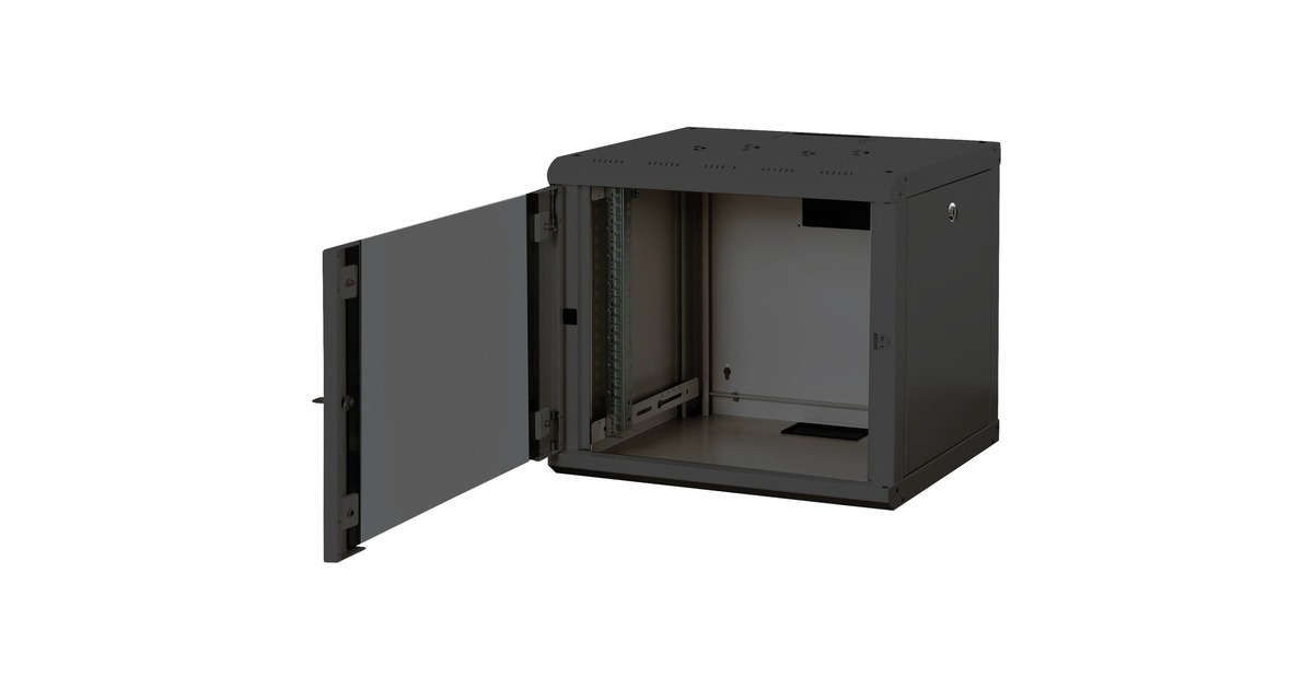 Digitus 19" Wandbehuizing 9U server rack Zwart