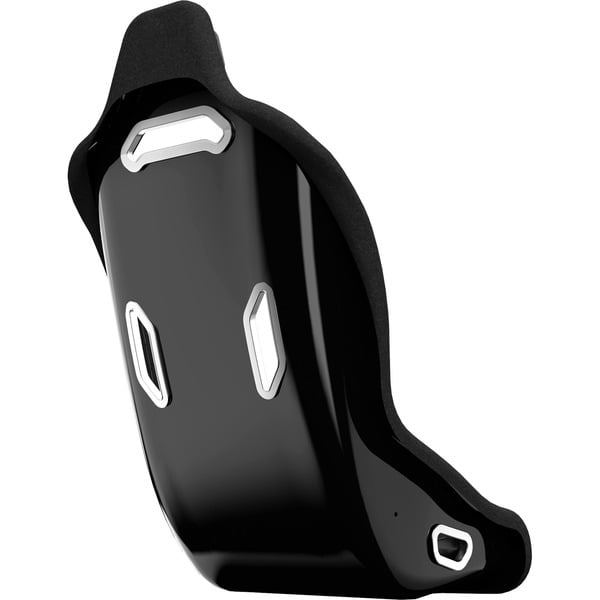 Trak Racer TRX Hybrid Fixed Fiberglass Seat racestoel Zwart