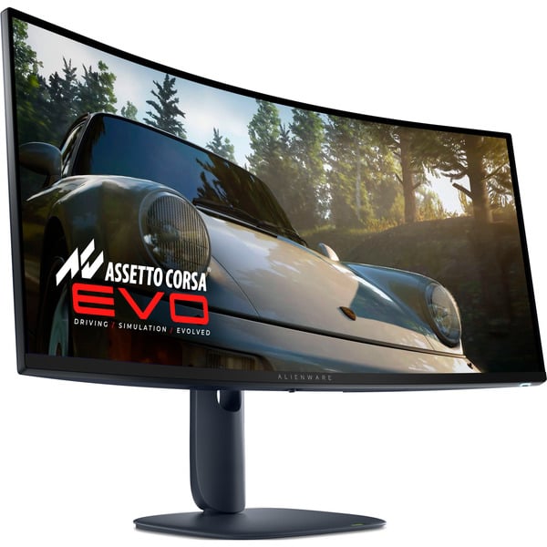 Alienware AW3425DW 34" Curved UltraWide gaming monitor Donkerblauw, 2x ...