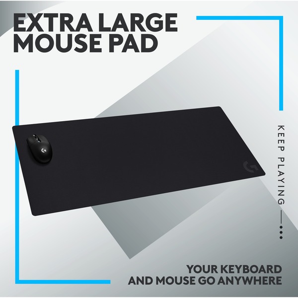 Logitech G G840 Extra Large gaming muismat Zwart