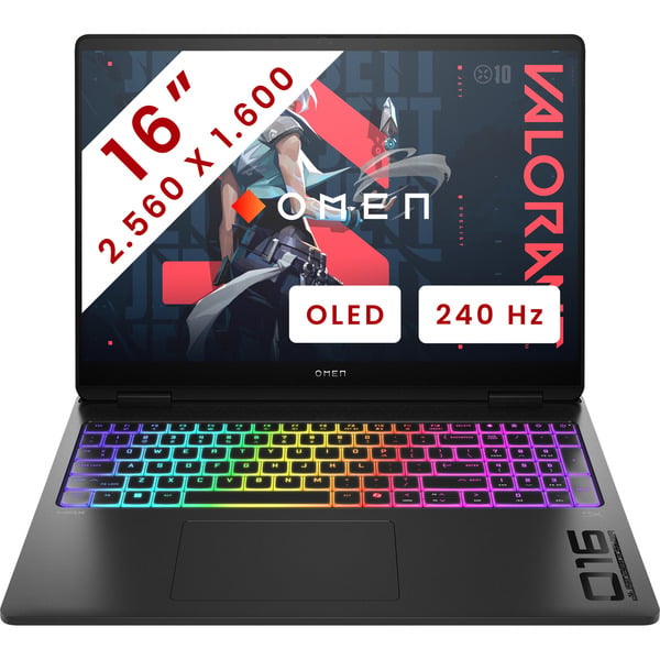 OMEN MAX 16 (ah0027nb) 16" gaming laptop Zwart | Core Ultra 9 275HX ...