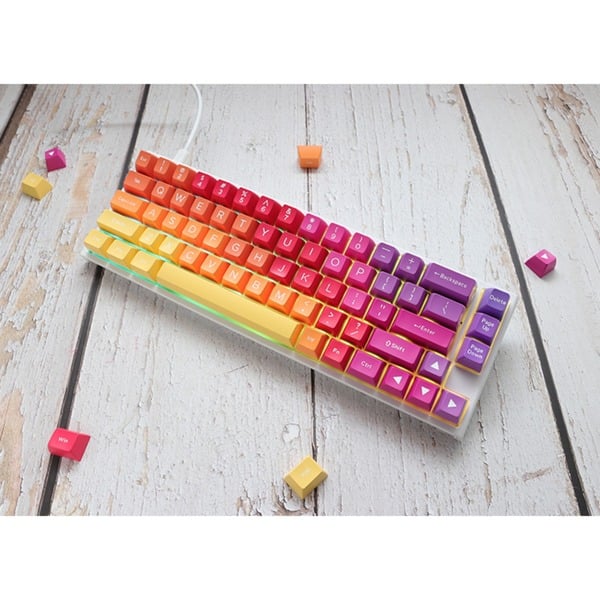 Ducky Afterglow SA Profile keycaps ABS, QWERTY-set