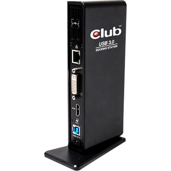 Club 3D USB Gen 1 Type A Dual Display Docking Station Zwart, CSV-3242HD ...