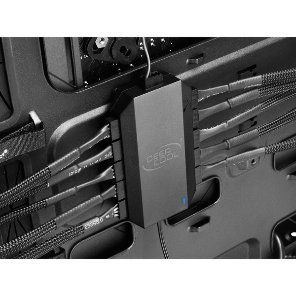 Deepcool Fan Hub FH-10 fancontroller Zwart
