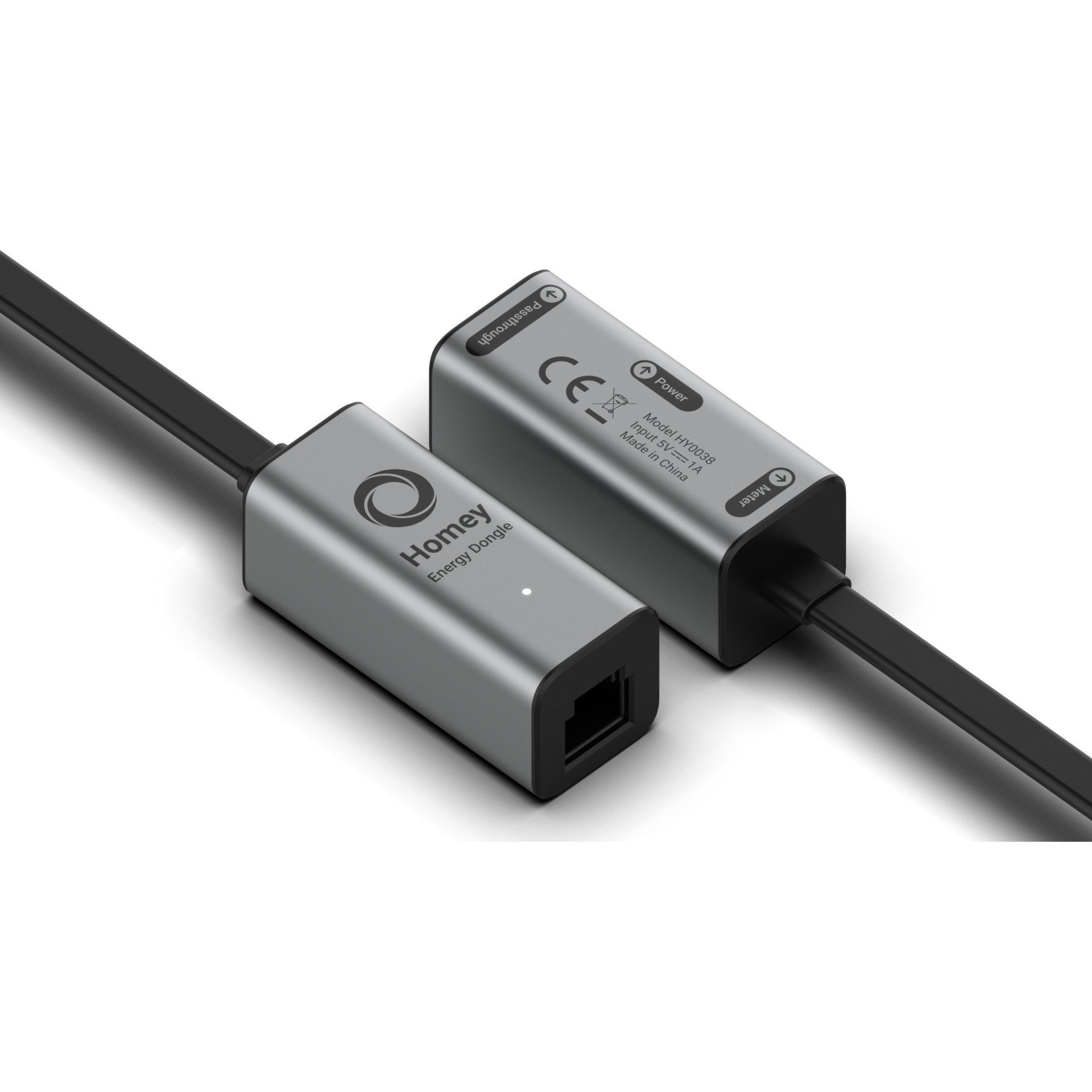 Homey Energy Dongle energiebesparing Grijs, P1, USB-C, Wi-Fi 6 ...