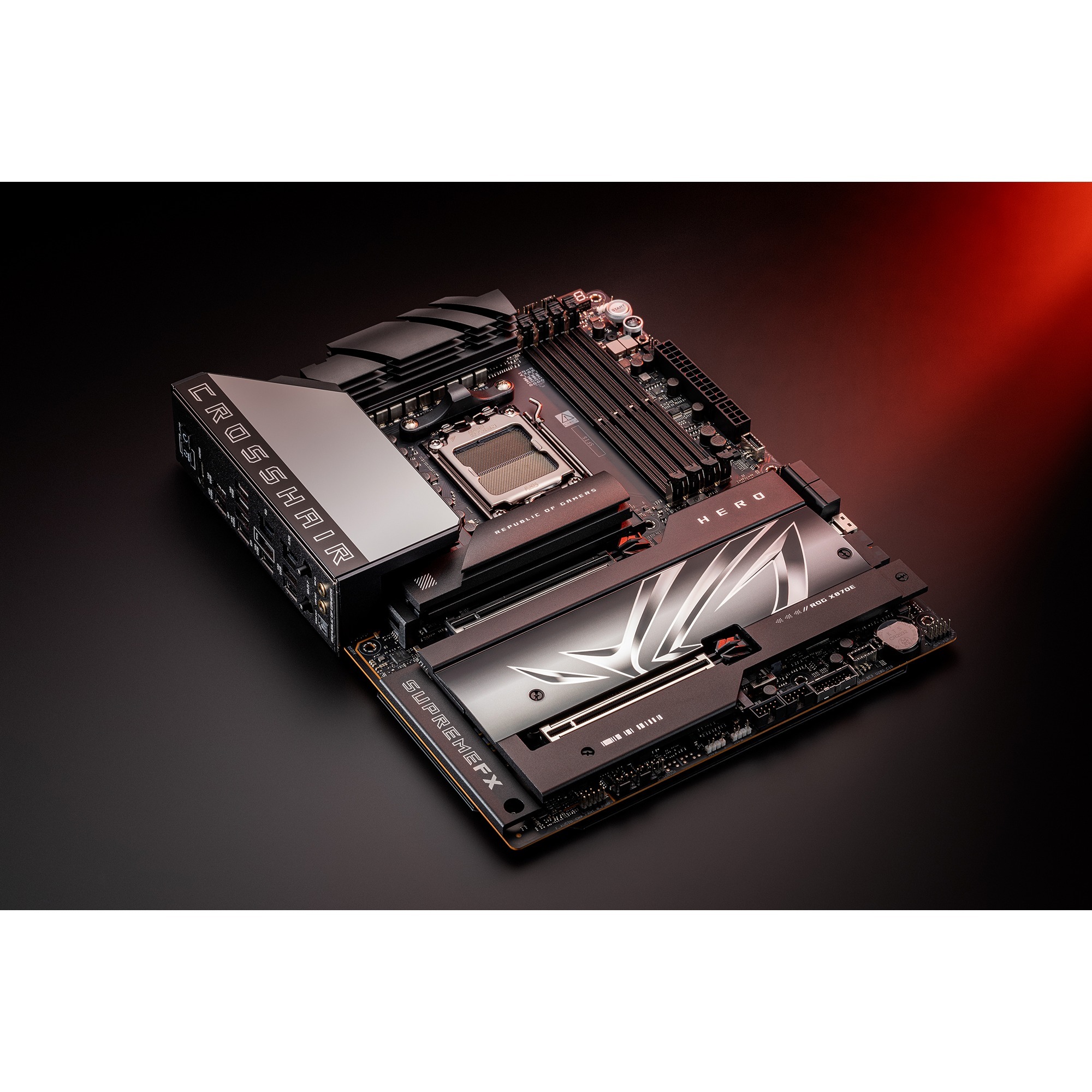ASUS ROG CROSSHAIR X870E HERO socket AM5 moederbord RAID, 5Gb-LAN, 2 ...
